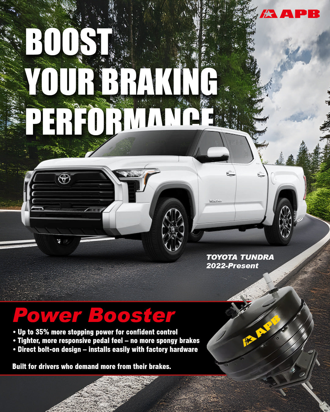 APB Upgraded Power Booster Toyota Tundra – APB USA